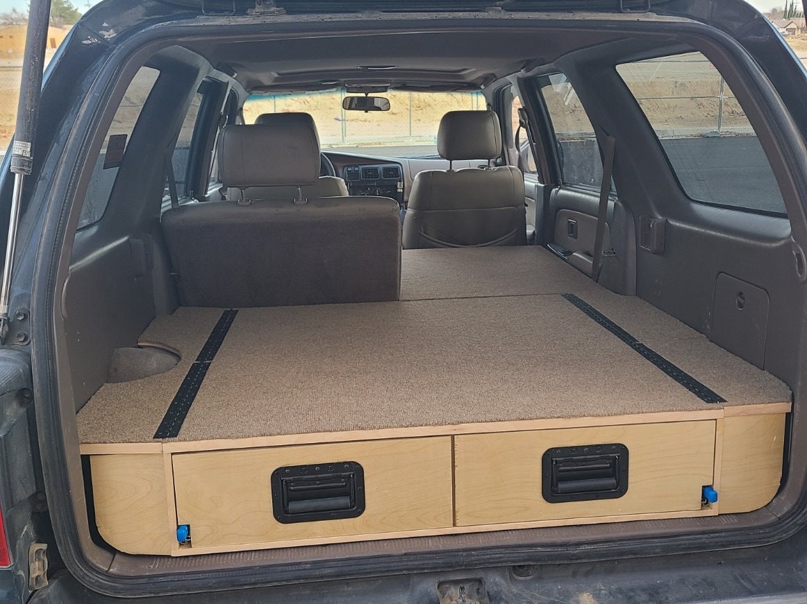 Drawer System / Sleep Platform - Digital Build Plans for 3rd Gen Toyota ...