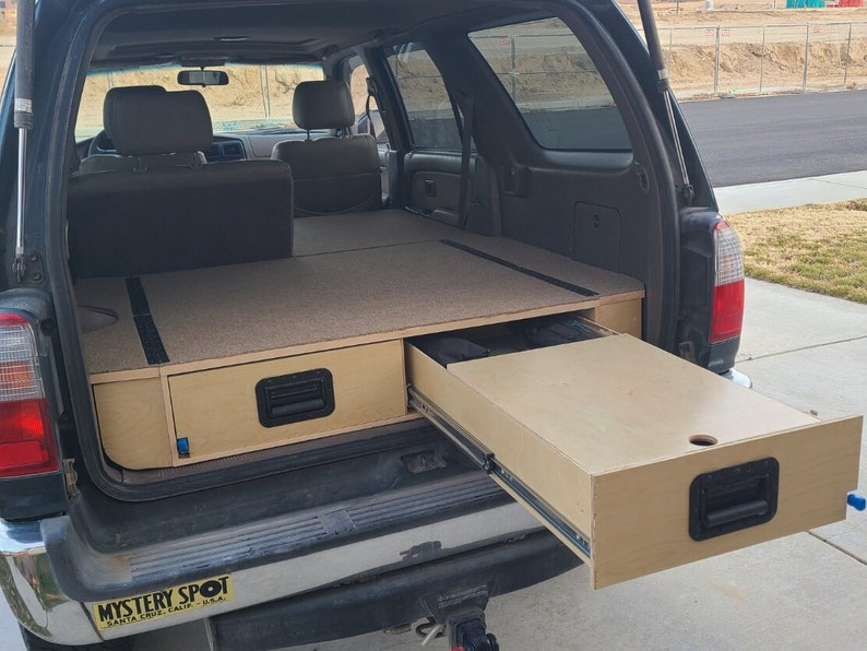 Drawer System / Sleep Platform - Digital Build Plans for 3rd Gen Toyota ...