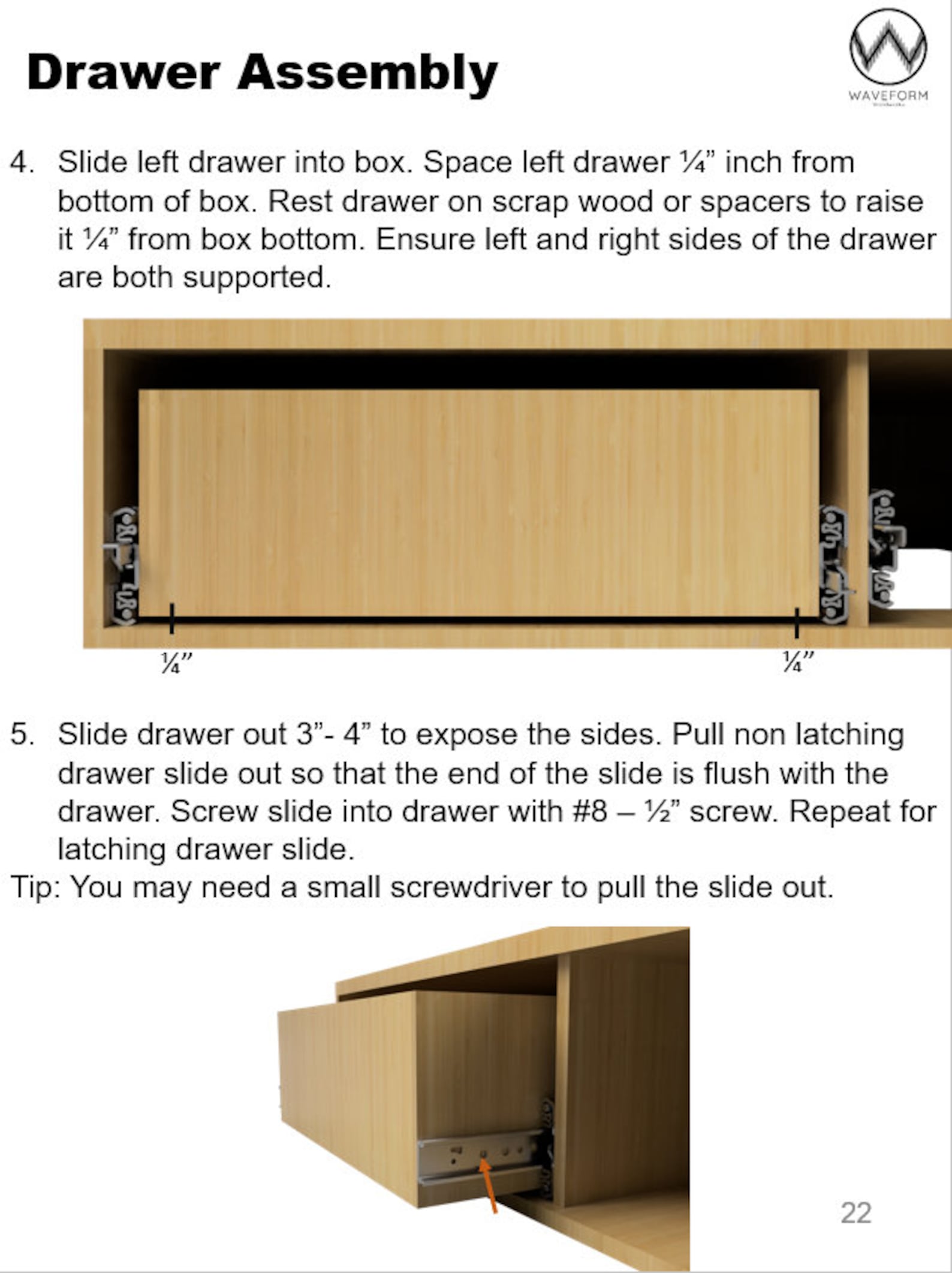 Drawer System / Sleep Platform - Digital Build Plans for 3rd Gen Toyota ...