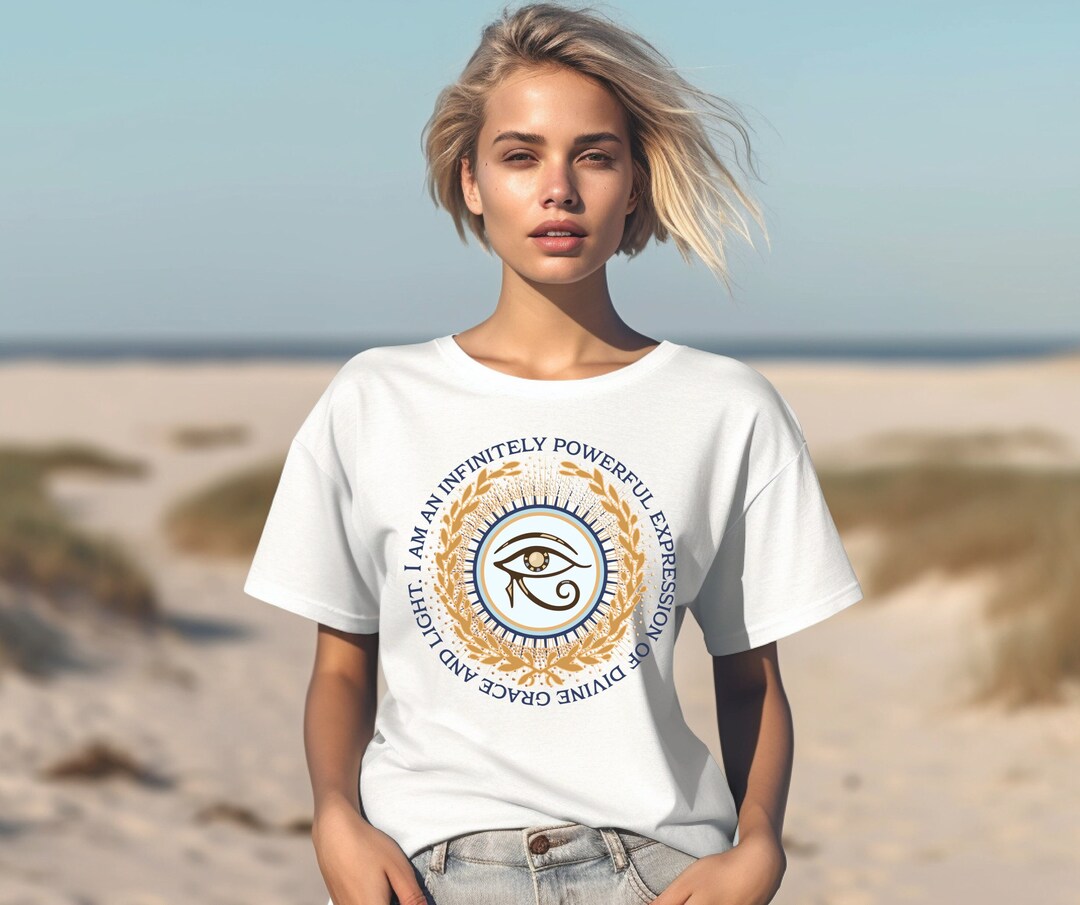 Egyptian Eye of Horus T-shirt Ancient Eye of Ra Positivity Shirt ...