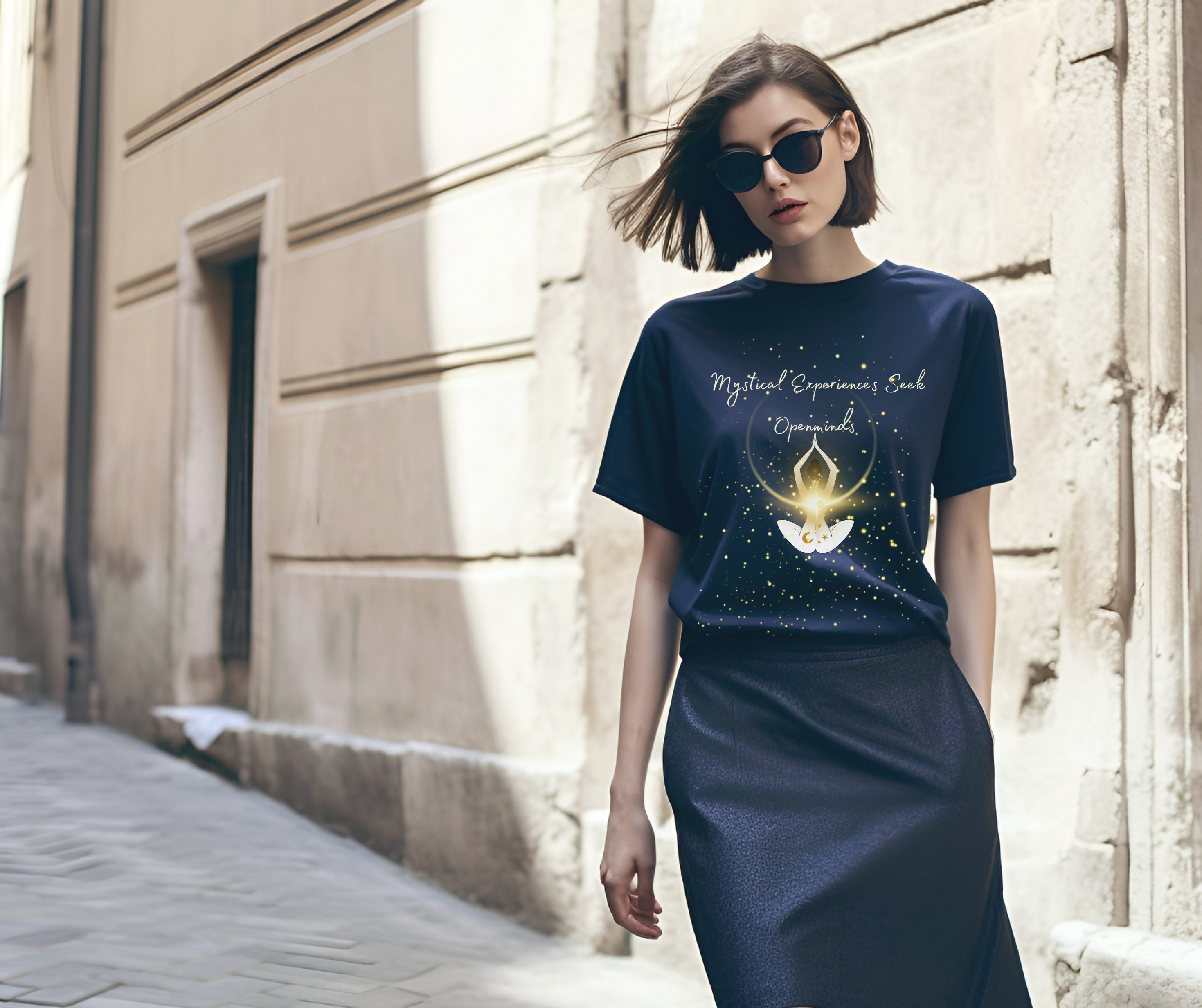 Mystical Experiences Seek Open Minds Mystical Shirt Meditation Shirt ...