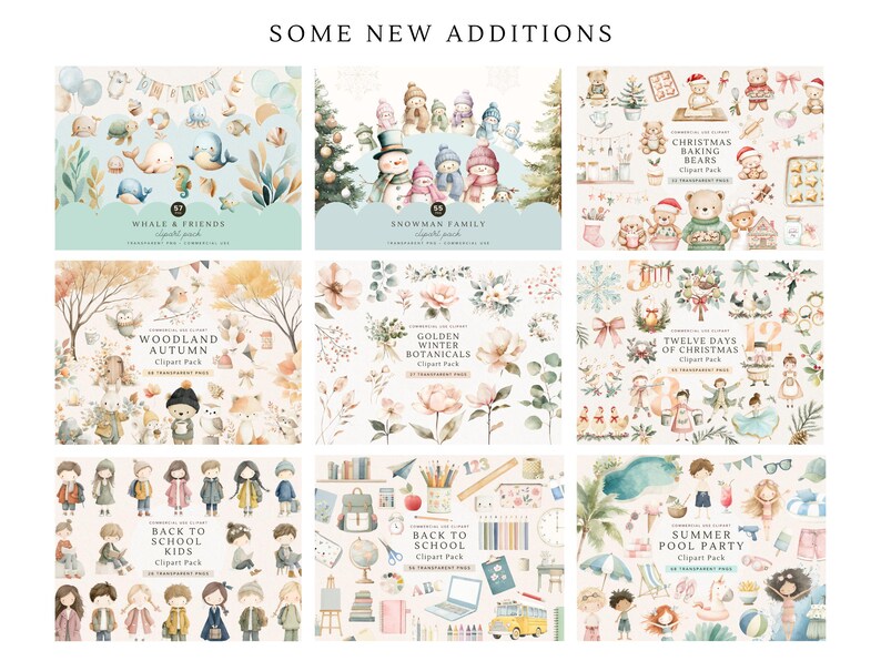 Clipart | All Access Pass | Whole Shop Bundle | Lifetime Access | Baby ...
