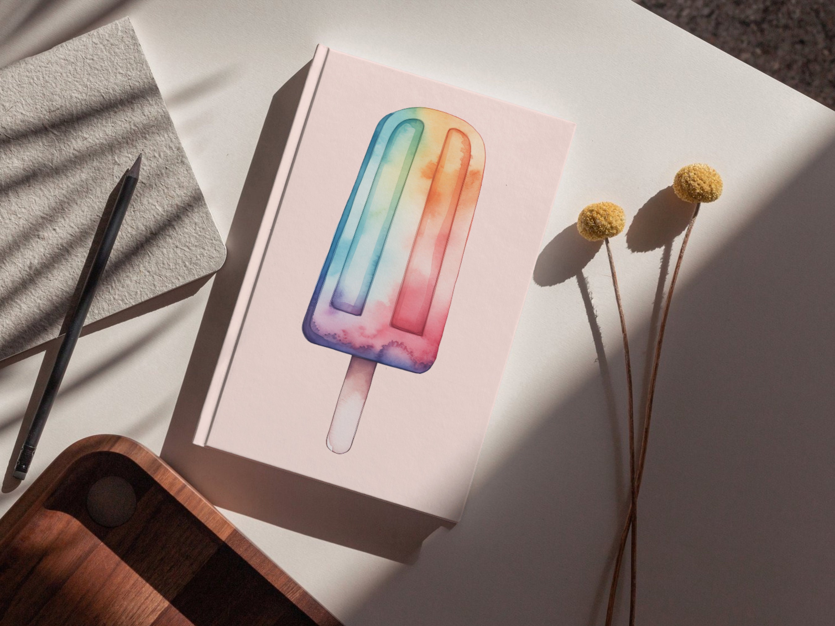 Watercolor Popsicles Clipart | Popsicle Graphics | Summer Clip Art ...
