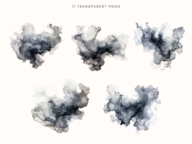 Grey Color Splash Clipart Alcohol Ink Png Watercolor Splash Abstract ...