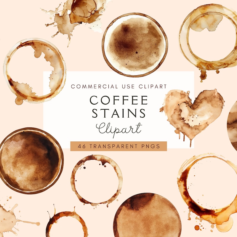 Coffee Ring Art - Etsy