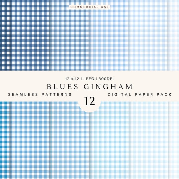 Gingham Patterns - Etsy