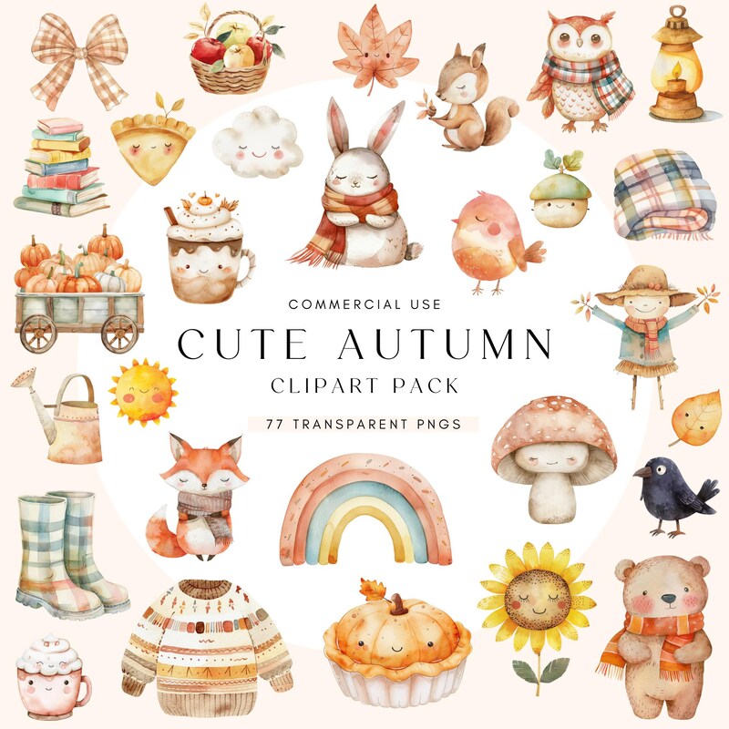 Baby Animal Clip Art - Etsy