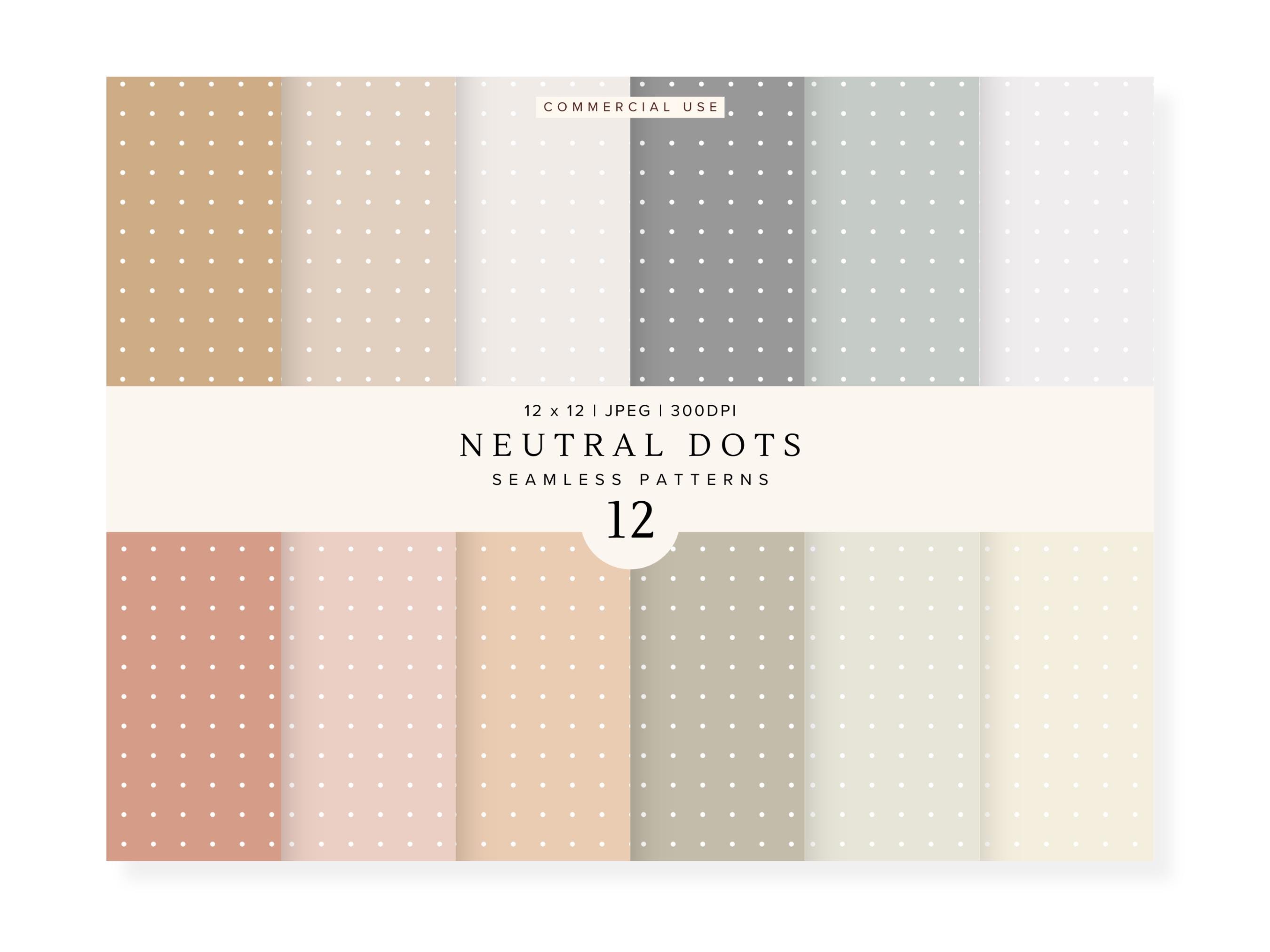 Neutral Gingham Seamless Digital Paper Bundle | Scrapbooking Pattern ...