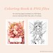 Printable Mindfulness Coloring Book Cute Fairies 30 Coloring Pages ...