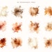 Neutral Watercolor Splash Clipart | Splatter | Brown Textures ...