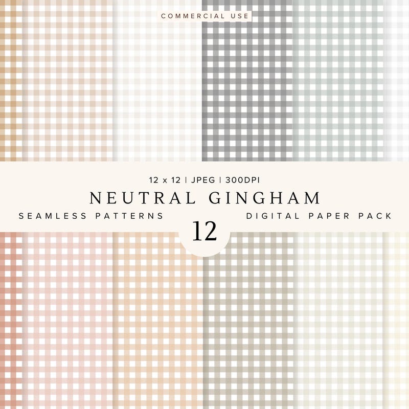 Gingham Wallpaper - Etsy