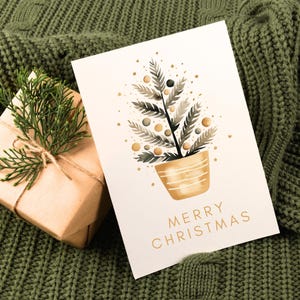 Boho Christmas Tree Clipart Christmas Tree Png Merry Christmas Holiday ...