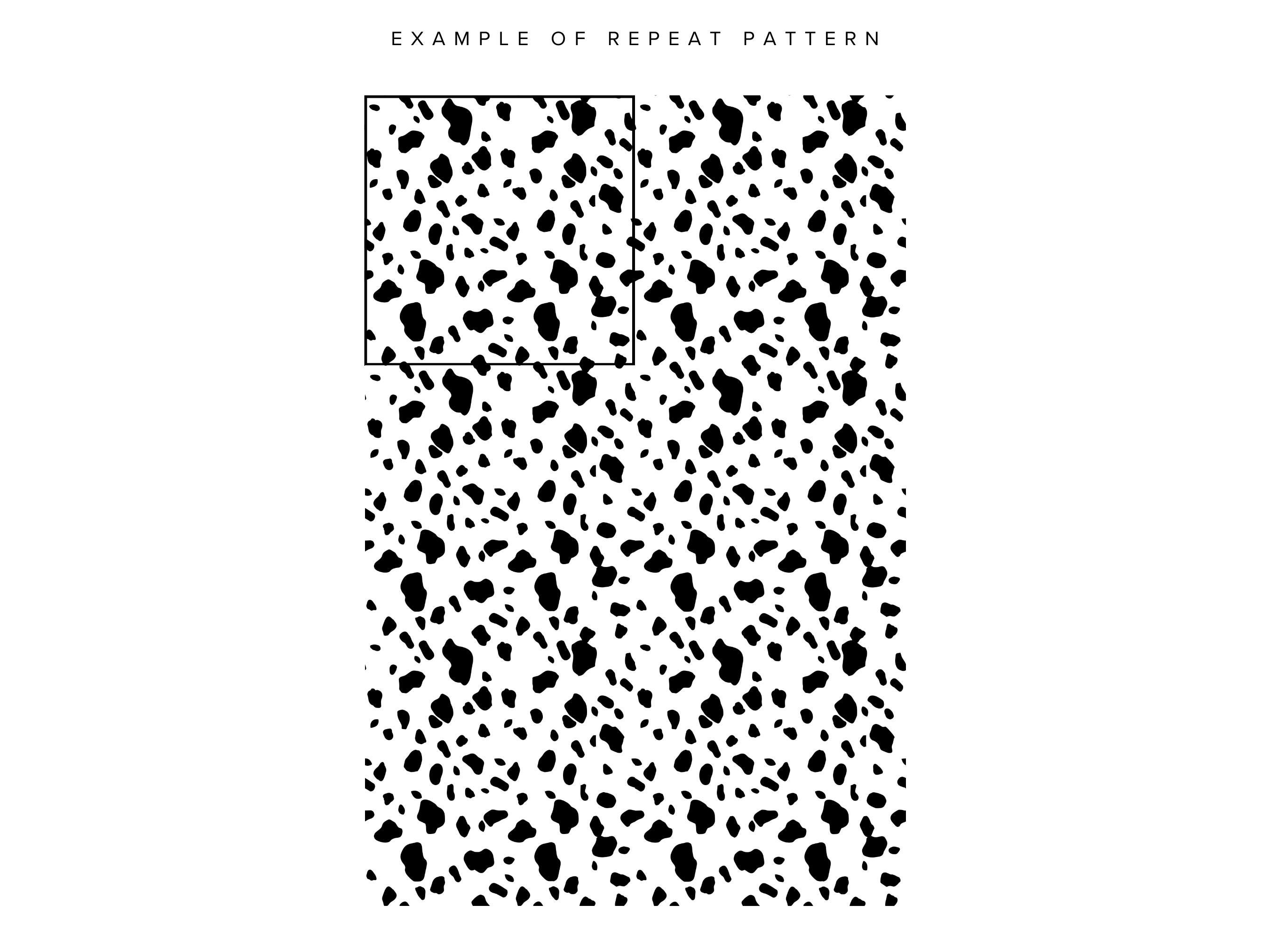 Dalmatian Spots Digital Paper | Seamless Pattern - Etsy
