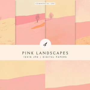 Minimalist Pastel Digital Paper Pack | Calm Aesthetic Backgrounds for ...