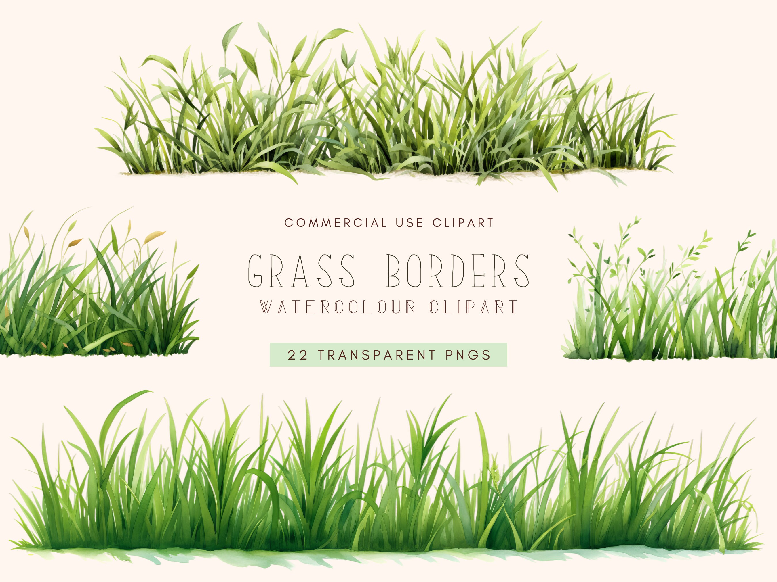 Grass Border Clipart Green Grass Svg Grass Images Bundle Wild Grass Svg ...