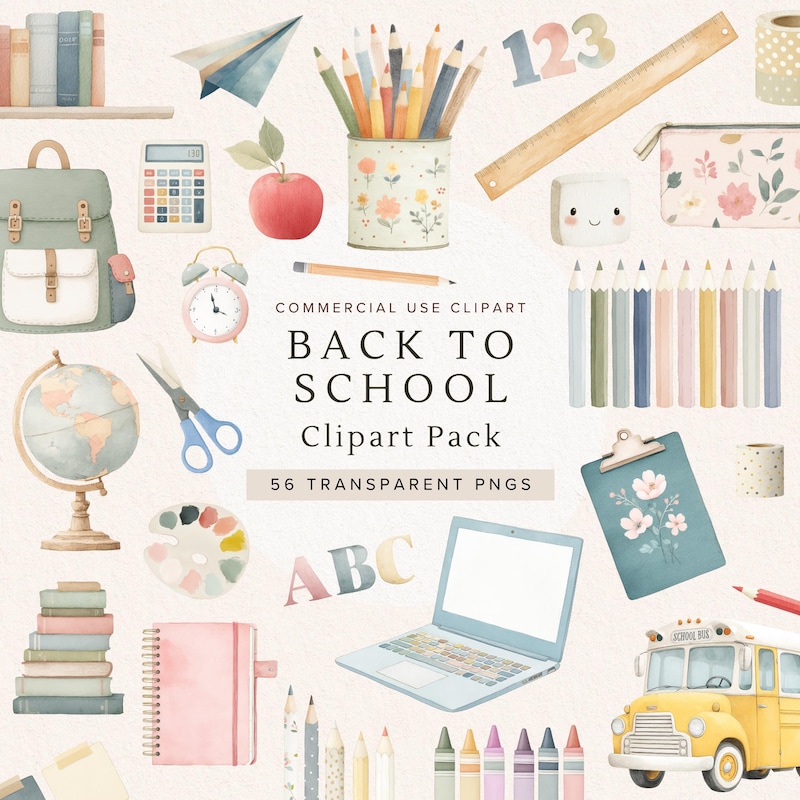 Cute School Supplies - Etsy