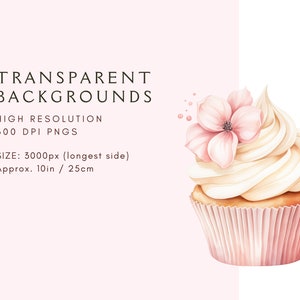 Cupcakes Clipart Set Instant Download Stickers Digital Download ...