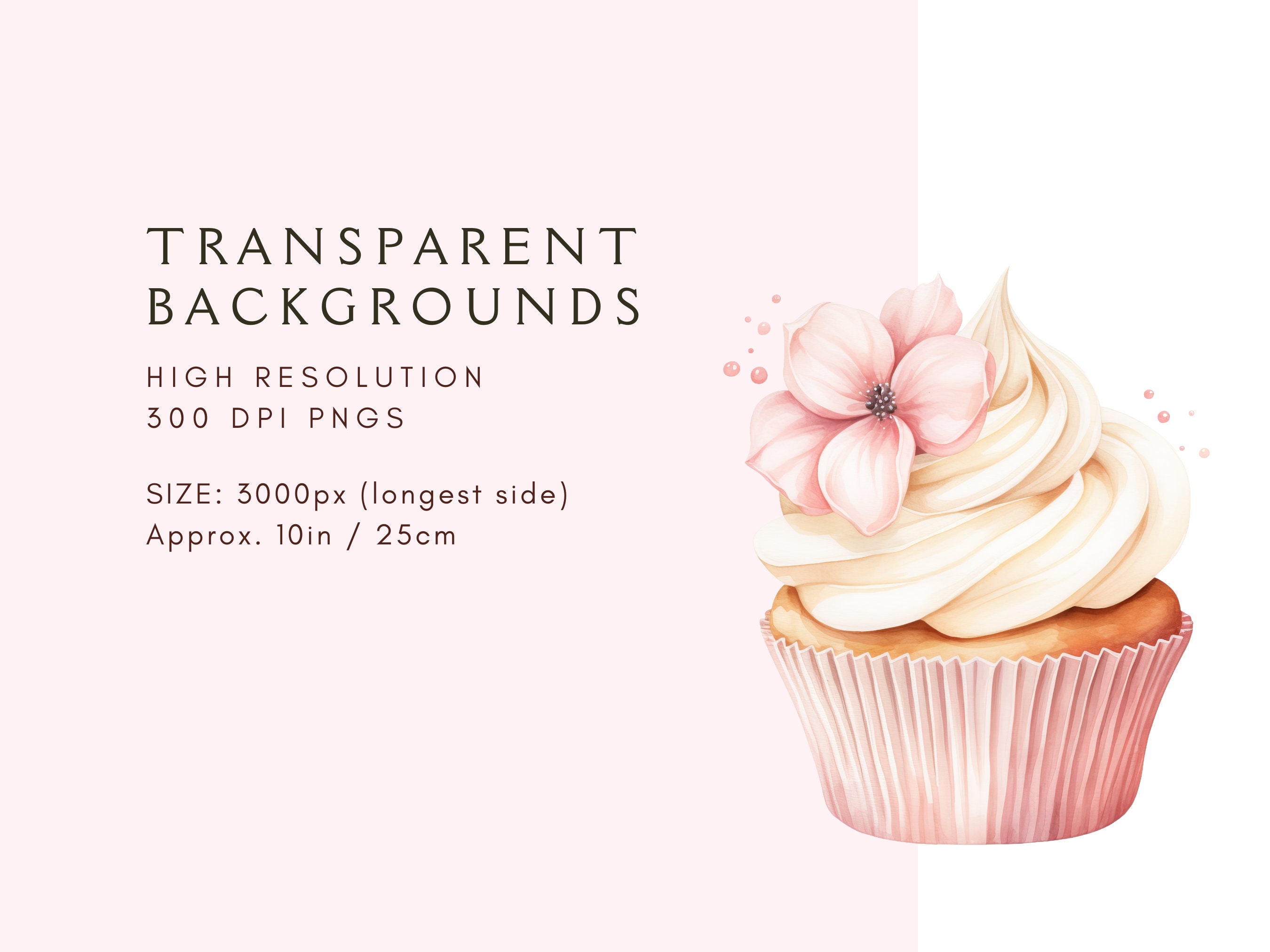 Cupcakes Clipart Set Instant Download Stickers Digital Download ...