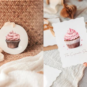 Cupcakes Clipart Set | Instant Download | Stickers | Digital Download ...