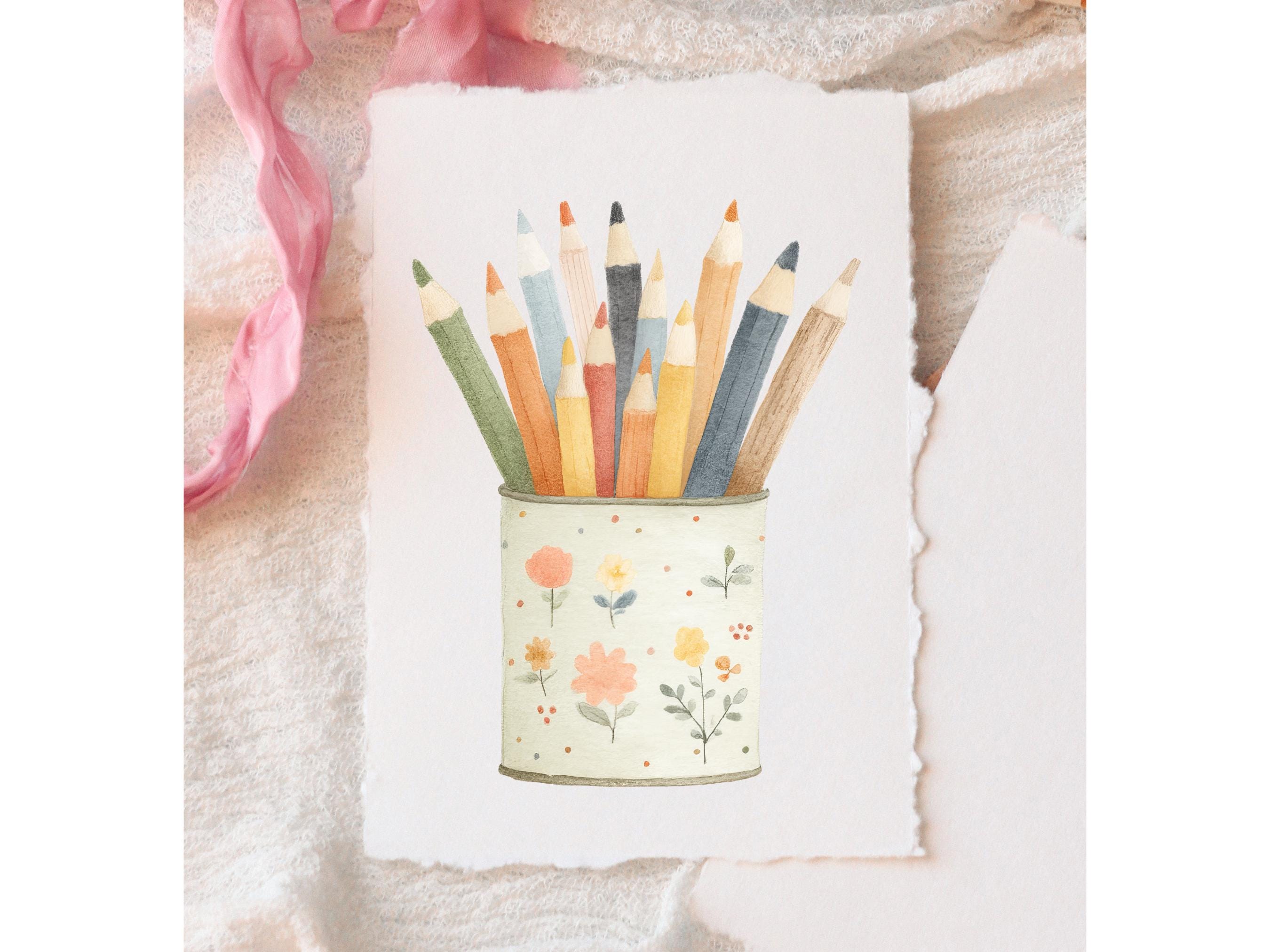 Pastel School Clipart | Back to School Graphics | Teacher Clipart ...