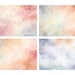 Watercolour Pattern Pack Pastel Clipart, Texture Background, Digital ...