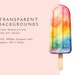 Watercolor Popsicles Clipart | Popsicle Graphics | Summer Clip Art ...