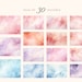 Watercolour Washes Pack Multi Colors Clipart, Texture Background ...