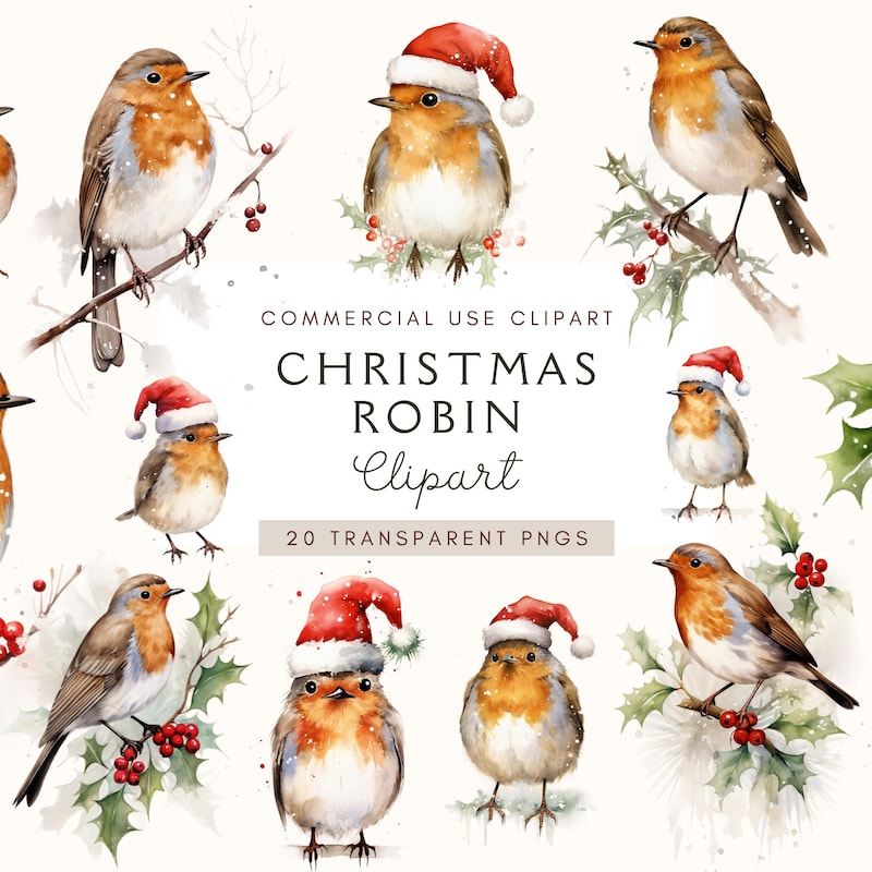 Christmas Robin - Etsy UK