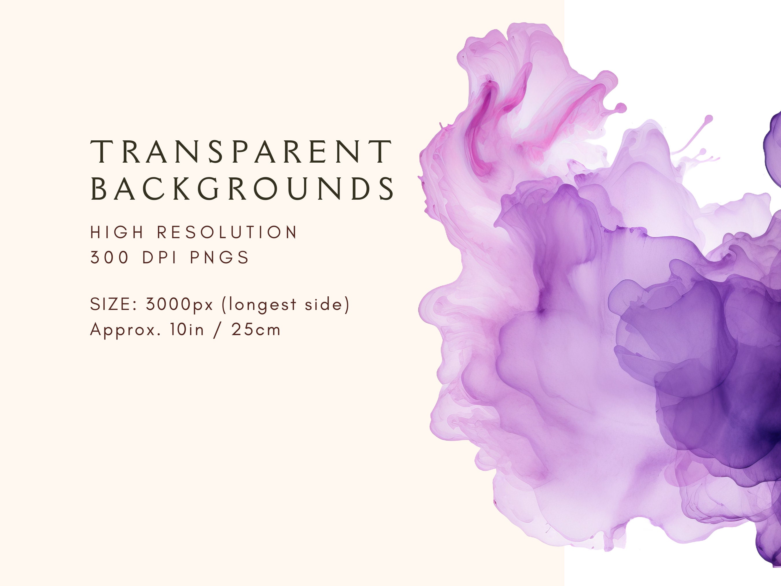 Purple Color Splash Clipart | Alcohol Ink Png | Watercolor Splash ...