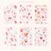 Sweet Heart Digital Paper Digital Paper Pack Scrapbook Paper Watercolor ...