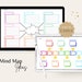Printable Mind Map Planner Brainstorming Ideas Brain Dump Study Guide ...