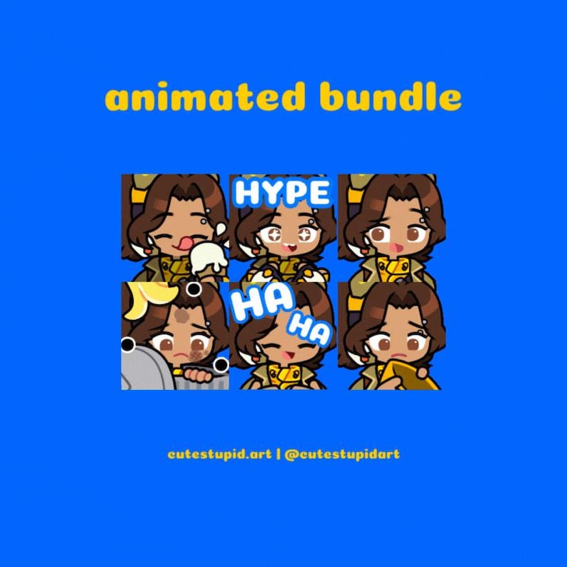 Animated Venture Emotes OVERWATCH - Etsy