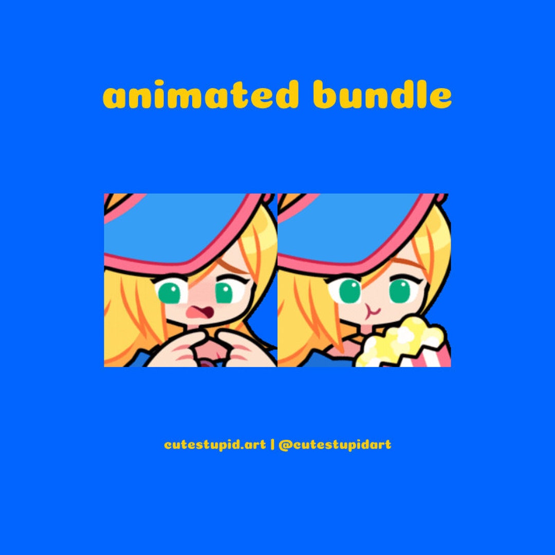 Animated Dark Magician Girl Emotes YUGI - Etsy