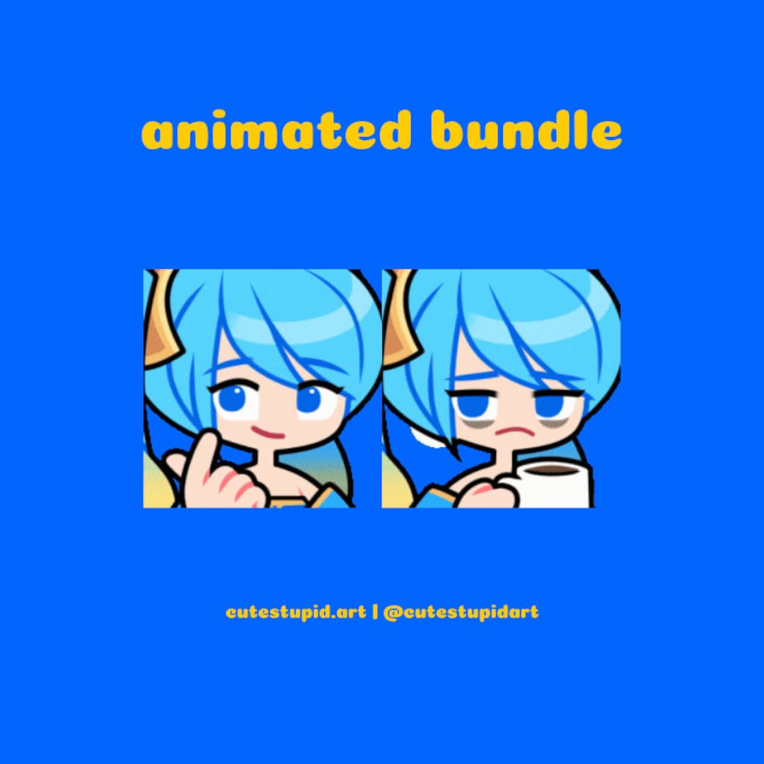 Animated Sona Emotes | LEAGUE OF LEGENDS for Twitch, Discord, Kick ...