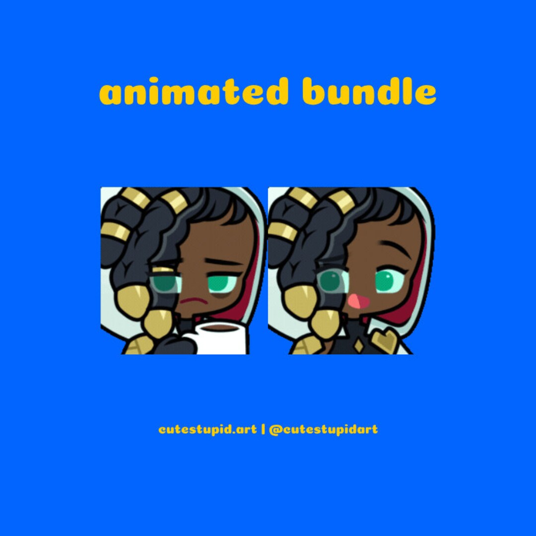 Animated Senna Emotes | LEAGUE OF LEGENDS - Etsy