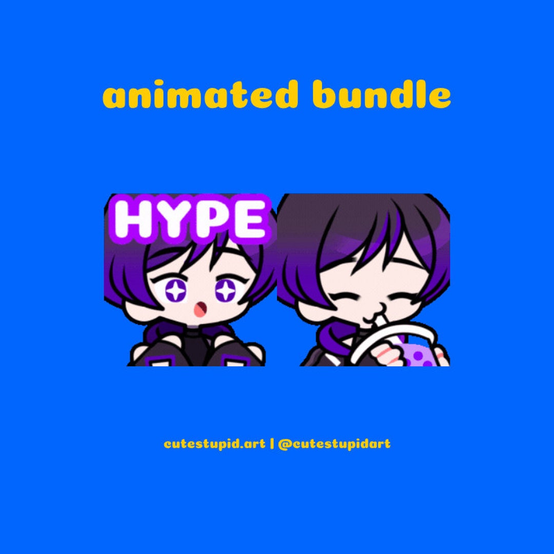 Animated Reina Mishima Emotes | TEKKN - Etsy