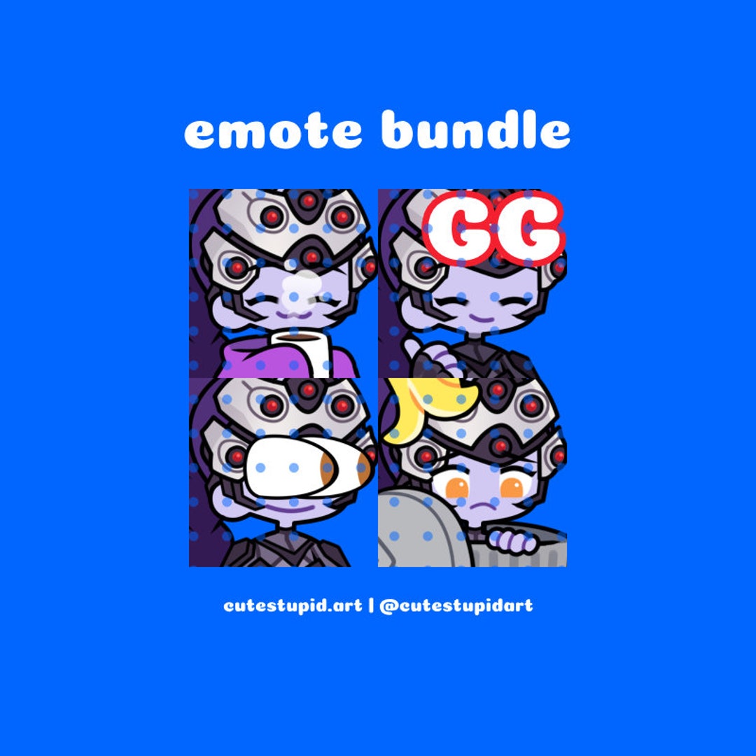 Widowmaker Emotes OVERWATCH - Etsy