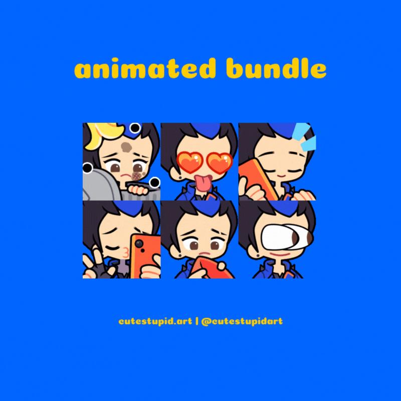 Animated Yoru Emotes | VALORANT for Twitch, Discord, Kick Streams - Etsy