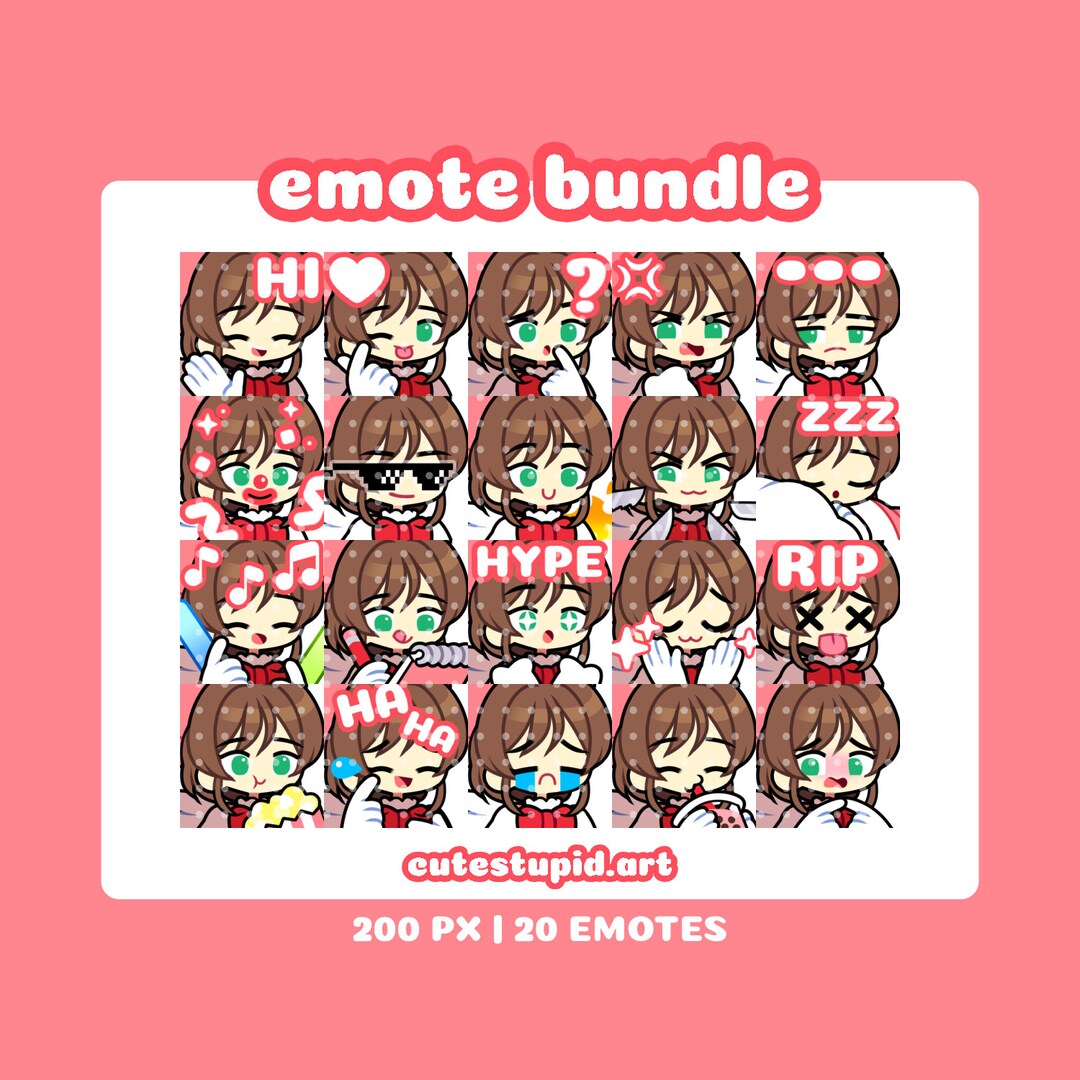 Sakura Kinomoto Emotes CARDCAPTOR SAKURA - Etsy