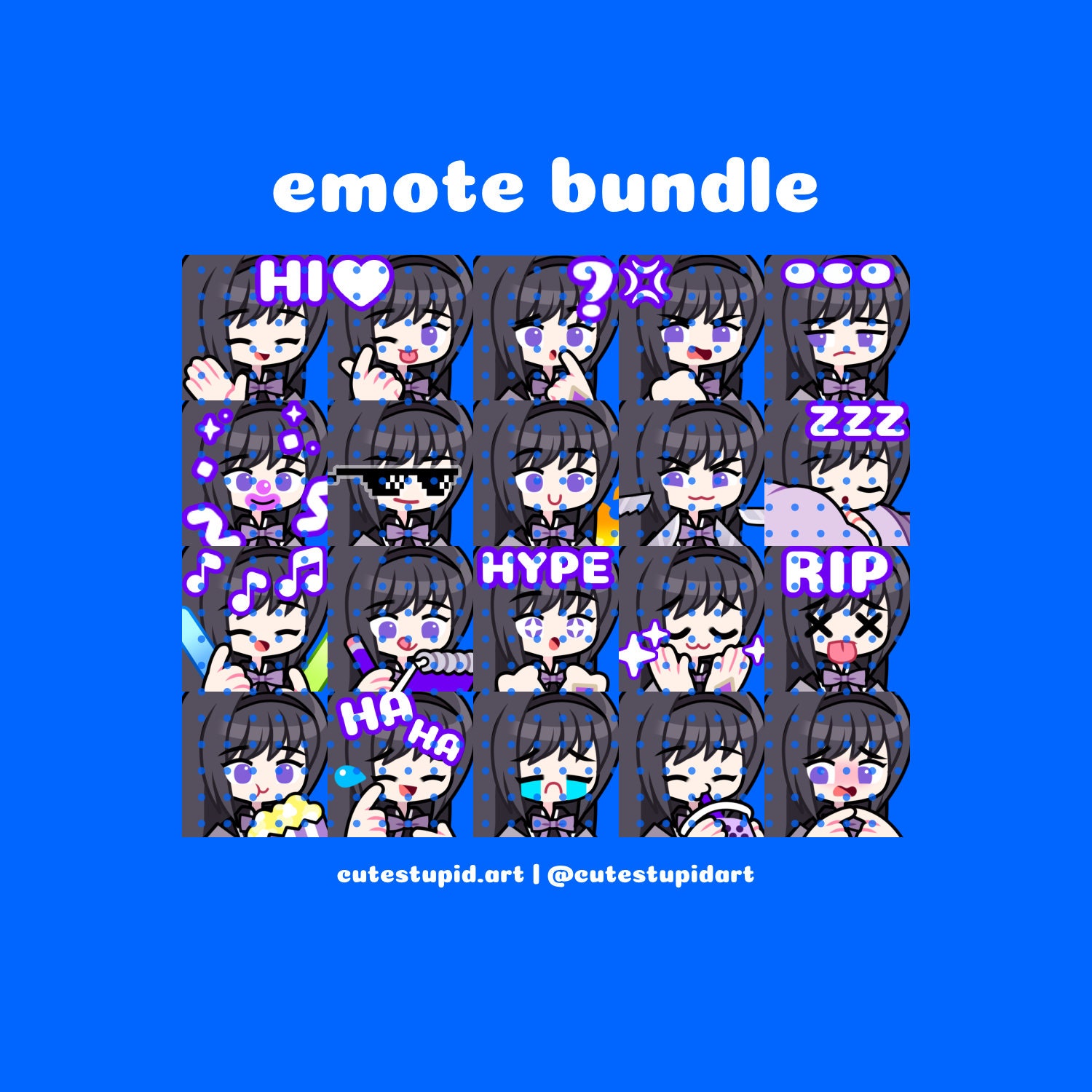 Akemi Homura Emotes MADOKA MAGICA - Etsy