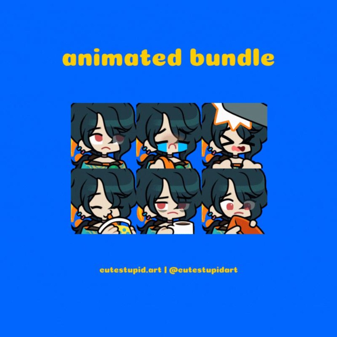 Animated Hwei Emotes | LEAGUE OF LEGENDS for Twitch, Discord, Kick ...