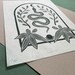 The Oracle Handcarved Snake Blockprint on Mulberry Paper Block Print - Etsy