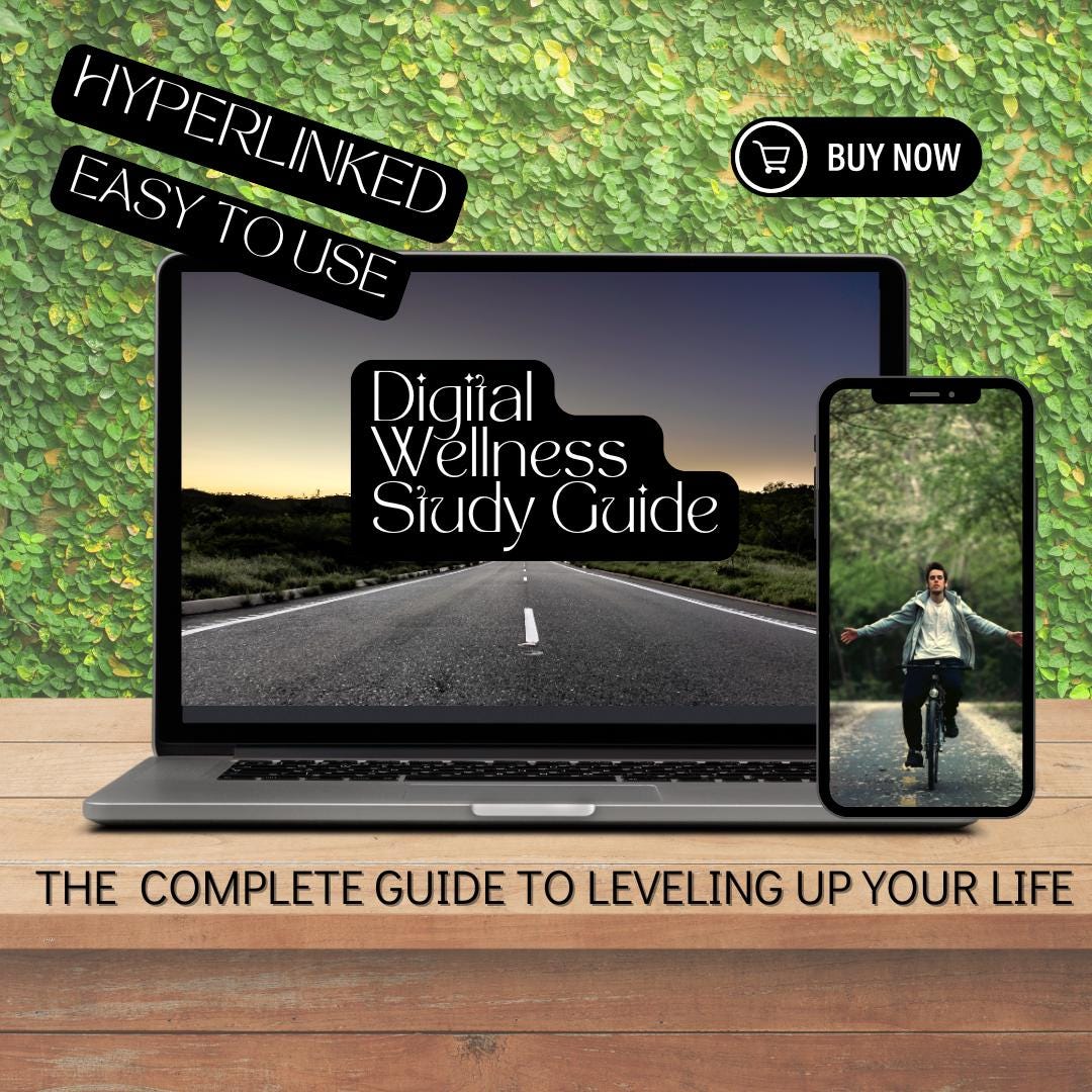 Wellness Digital Study Guide - Etsy