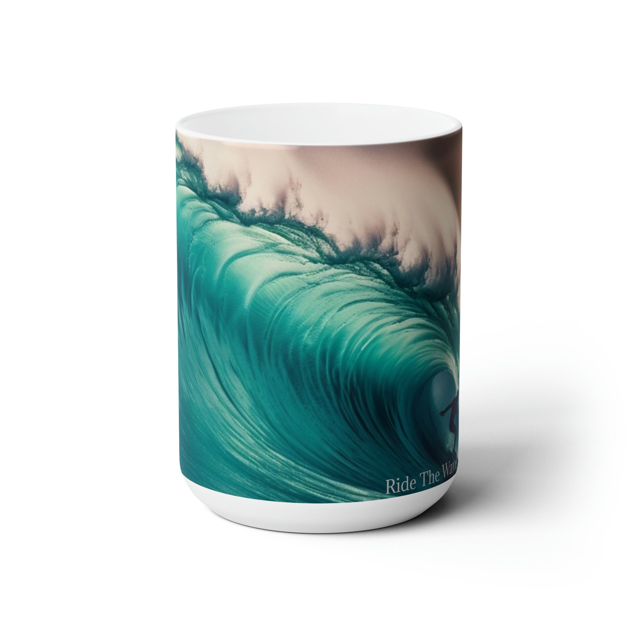 Ride the Wave Surfer Coffee Mug for Him Surfing Coffee Cup Gifts for ...