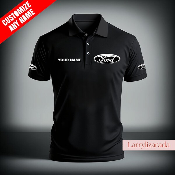 Ford Mustang Polo Shirt - Etsy