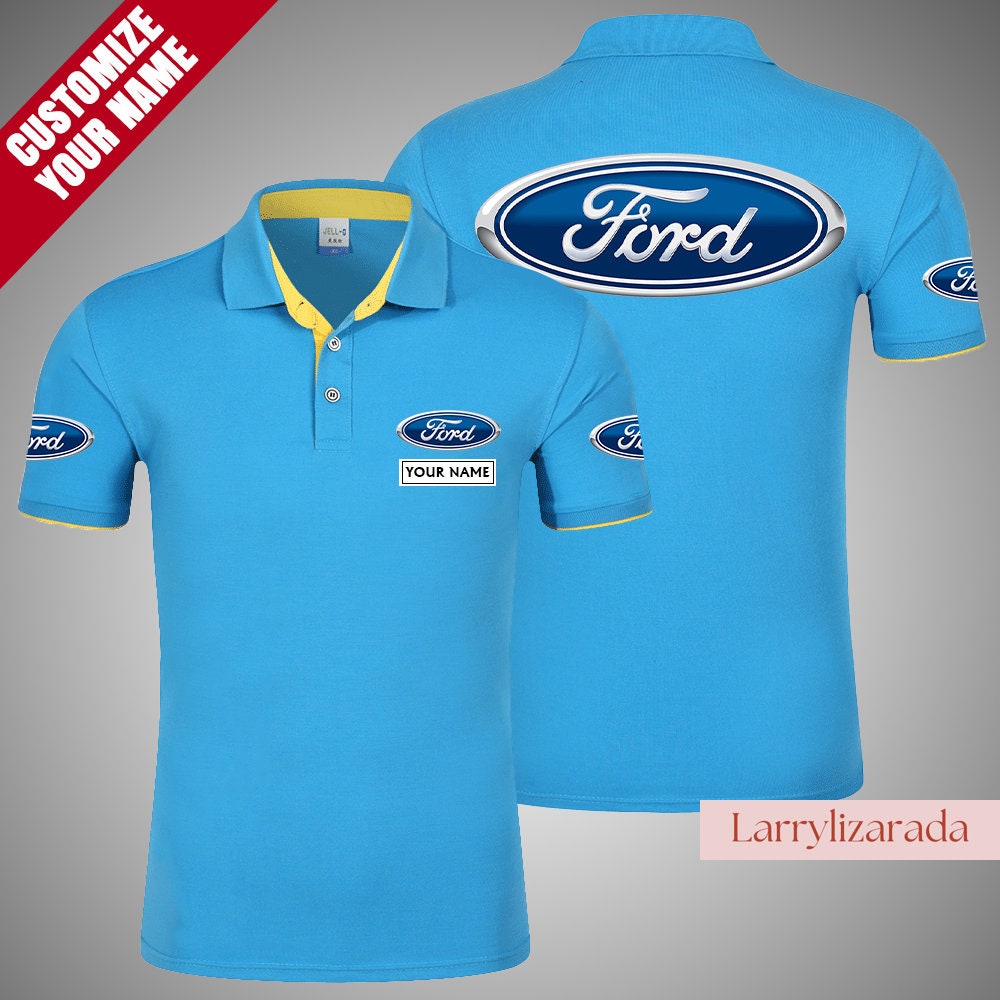 Ford Polo Ford Shirt Ford Oval Logo Shirt Ford Black Polo - Etsy