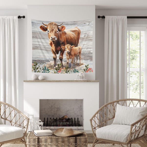 Farmhouse Tapestry - Etsy