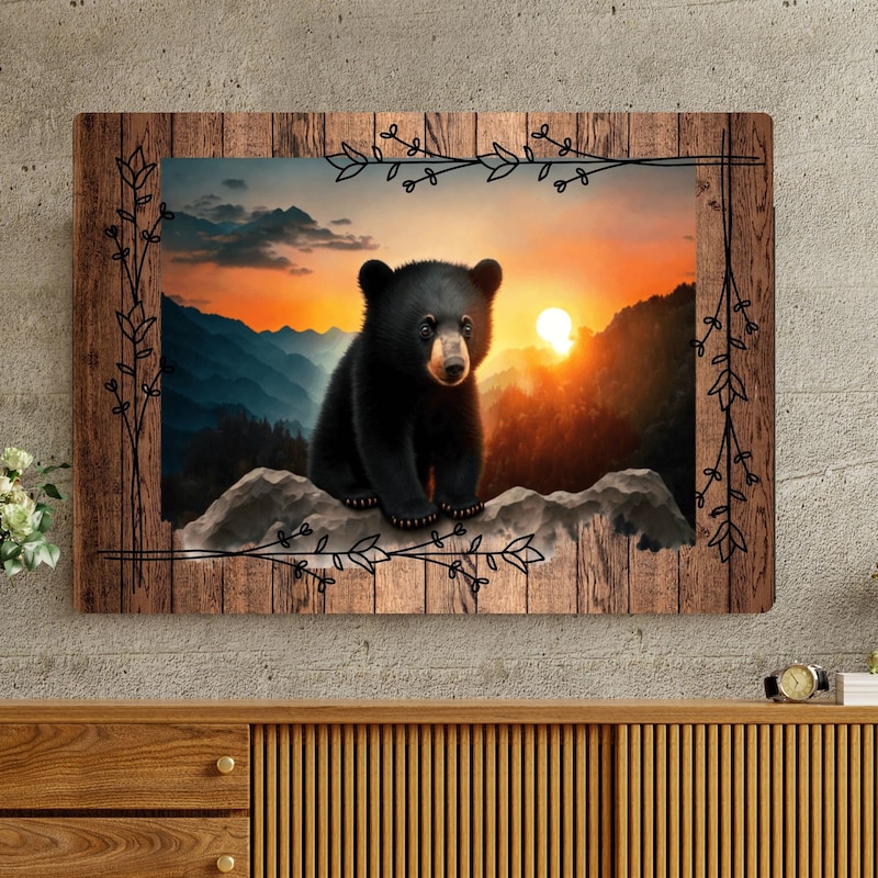 Black Bear Decor - Etsy