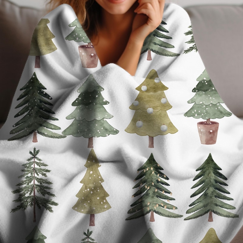 Christmas Blanket - Etsy