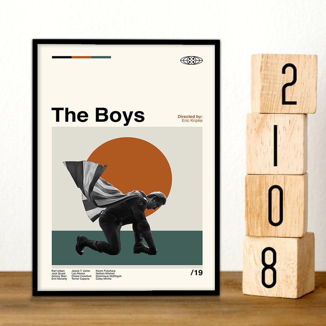 The Boys Poster the Boys Movie Poster Minimalist Poster - Etsy